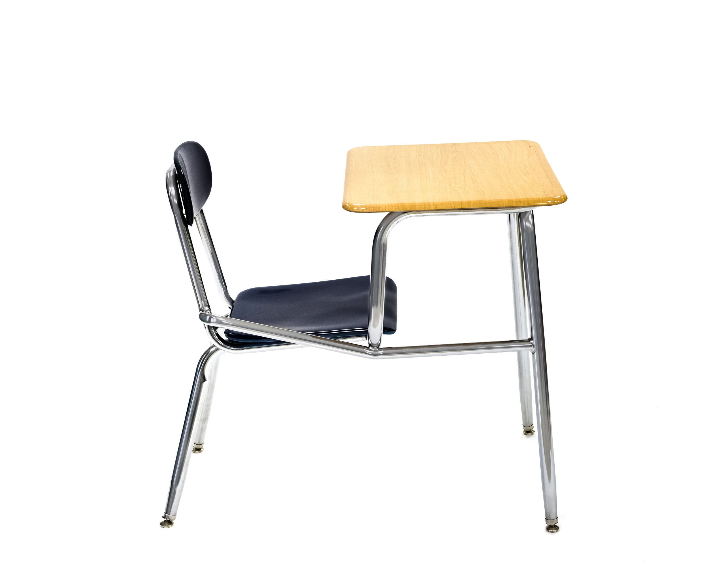 School Desk Chair Side View