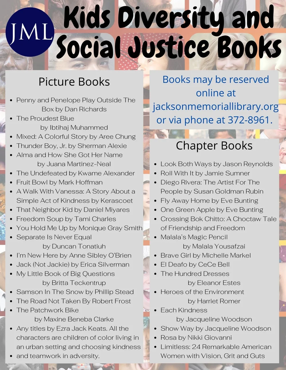 Child & Youth Programs — Jackson Memorial Library