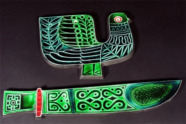 The Poole Studio (plates) — The Virtual Museum of Poole Pottery