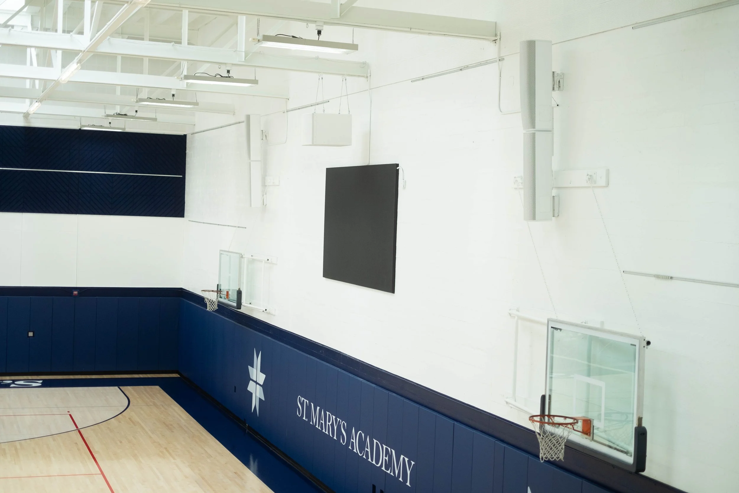 St Mary's Academy Gym Audio Upgrade — Ohm Systems