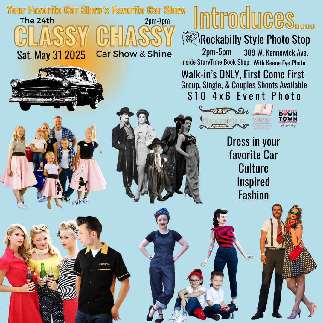 Classy Chassy Car Show — Historic Downtown Kennewick Partnership