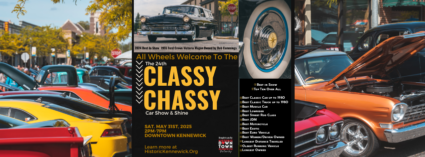 Classy Chassy Car Show — Historic Downtown Kennewick Partnership