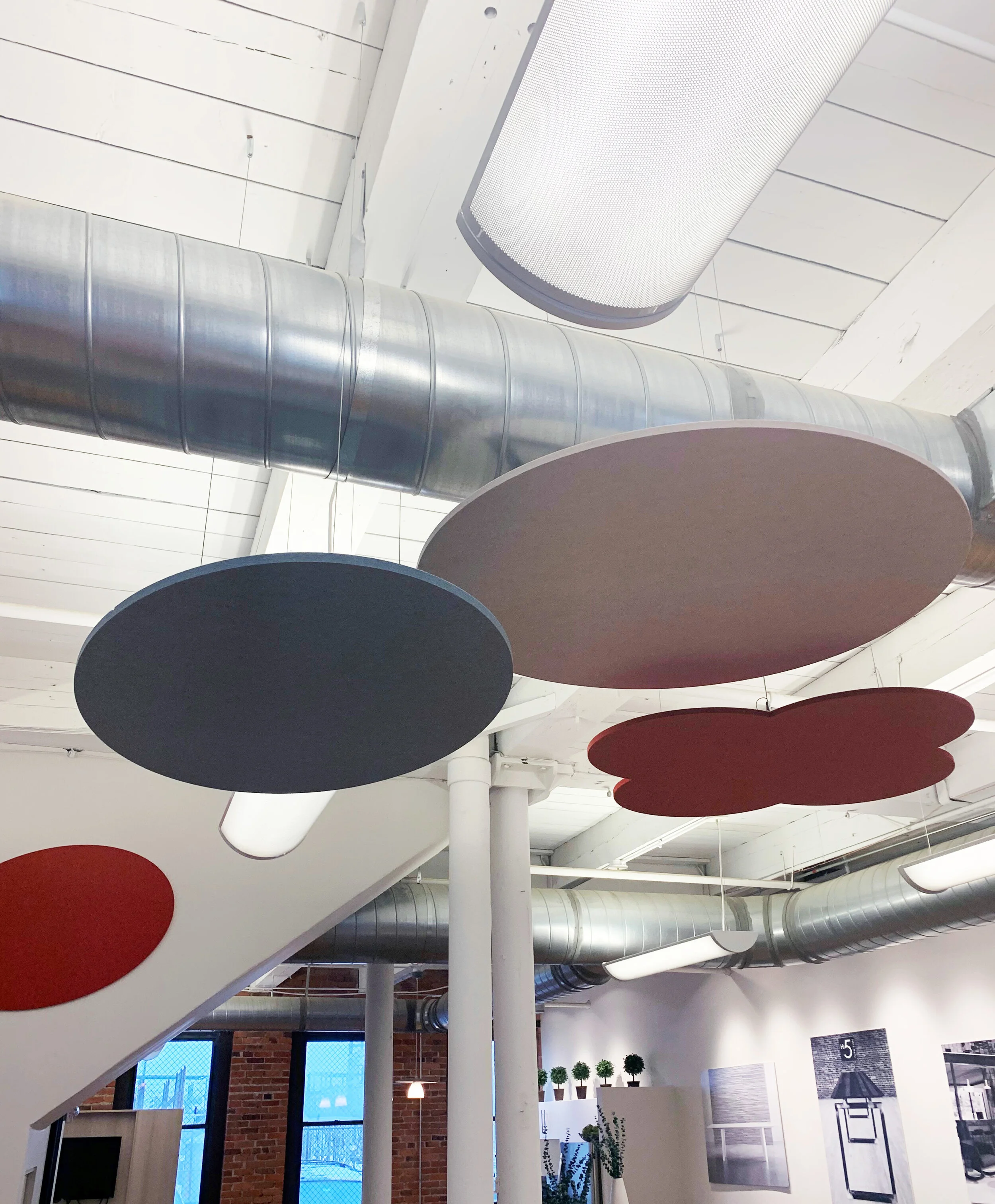 GiosFelt Clouds | Geometric Ceiling Panels — Akouo Acoustics