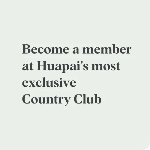 Country Club Huapai