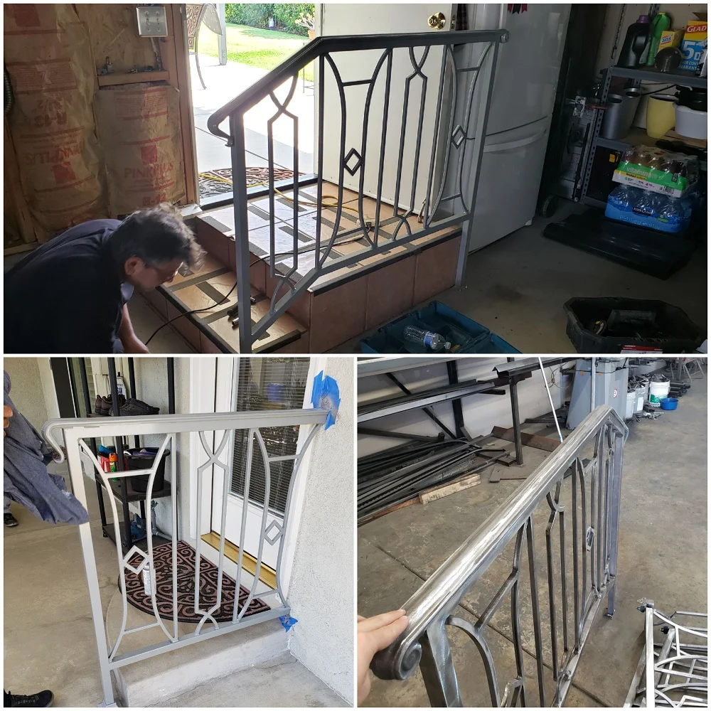 GUARDRAILS & RAILINGS — VANGUARD IRONWORKS INC.