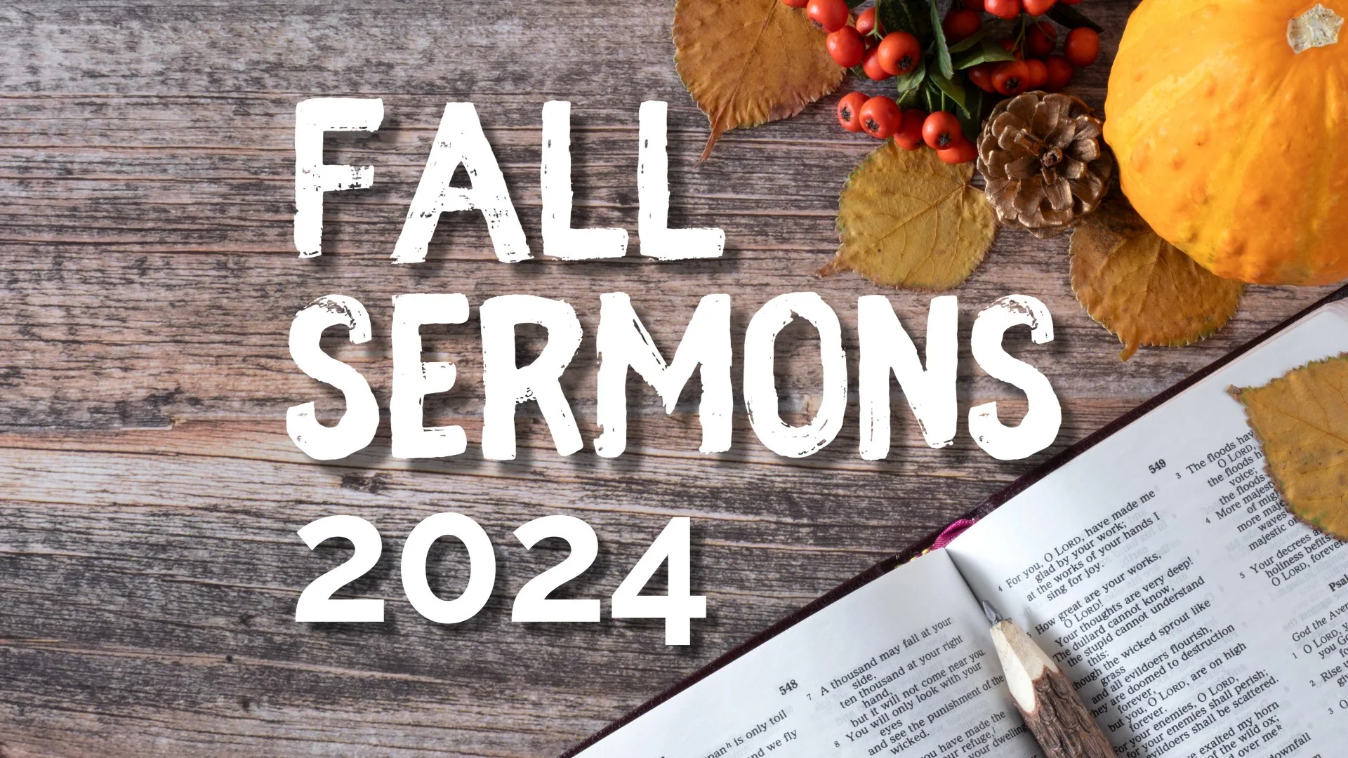 The Gospel Chapel - fall 2024