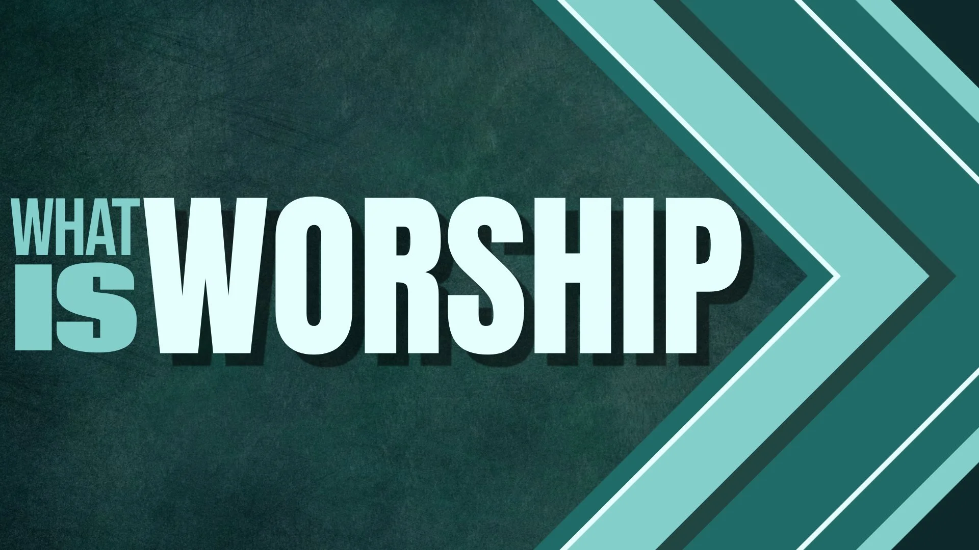The Gospel Chapel - what is worship
