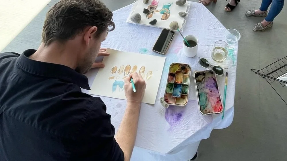 Kyle Krauskopf: Live Event Artist Creating Captivating Watercolor ...