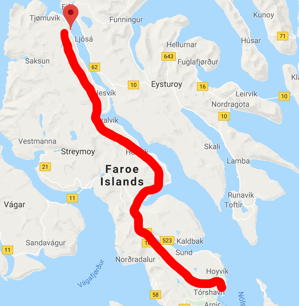 Fossa — FAROE ISLANDS TOURIST