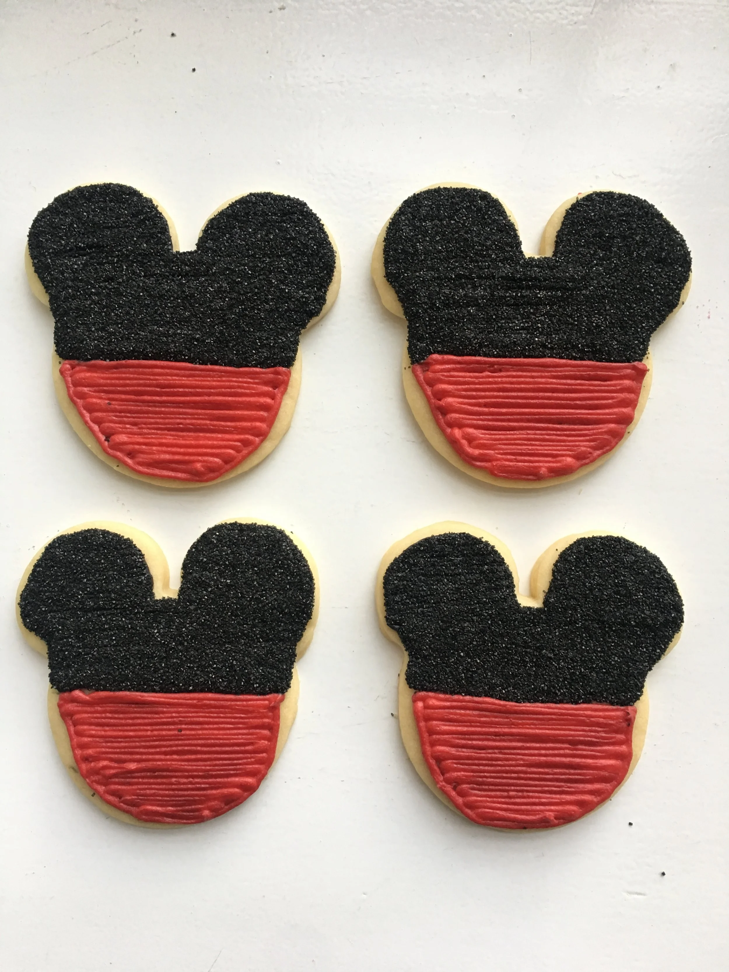 Mickey Mouse Cookies