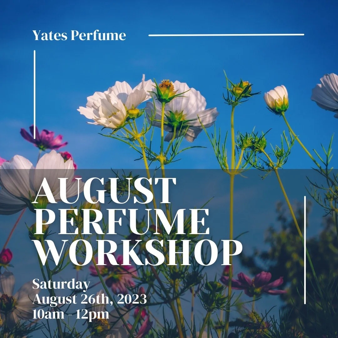 Workshops — Yates Perfumes