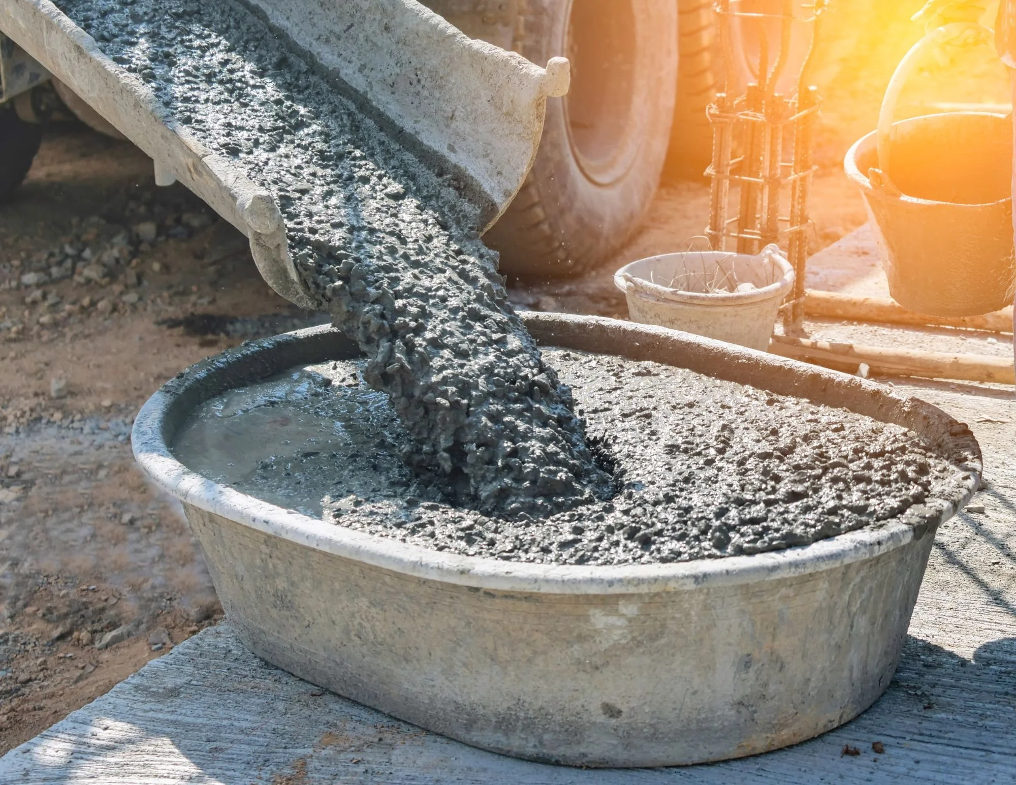 How concrete is made — Mathews Readymix LLC