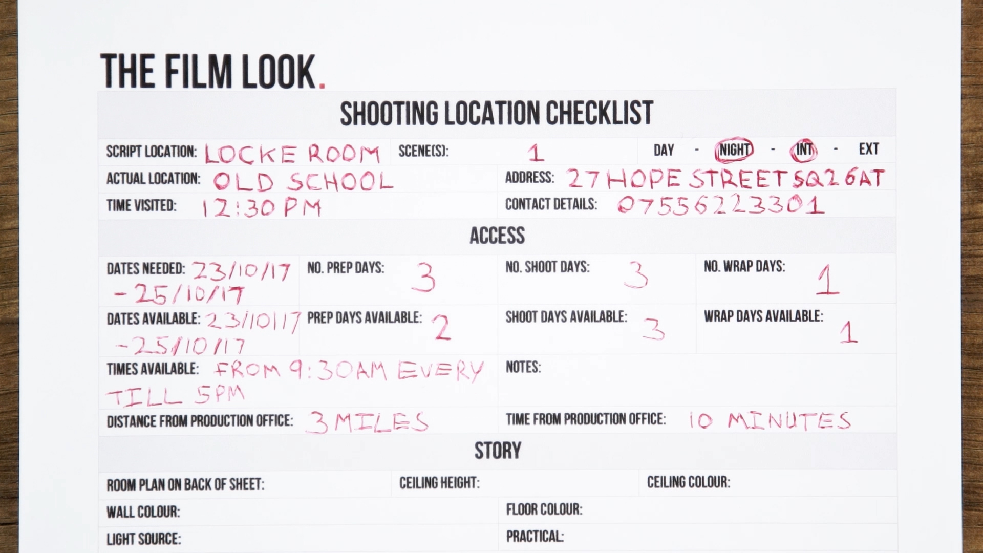 How to scout a location for filmmaking — The Film Look.