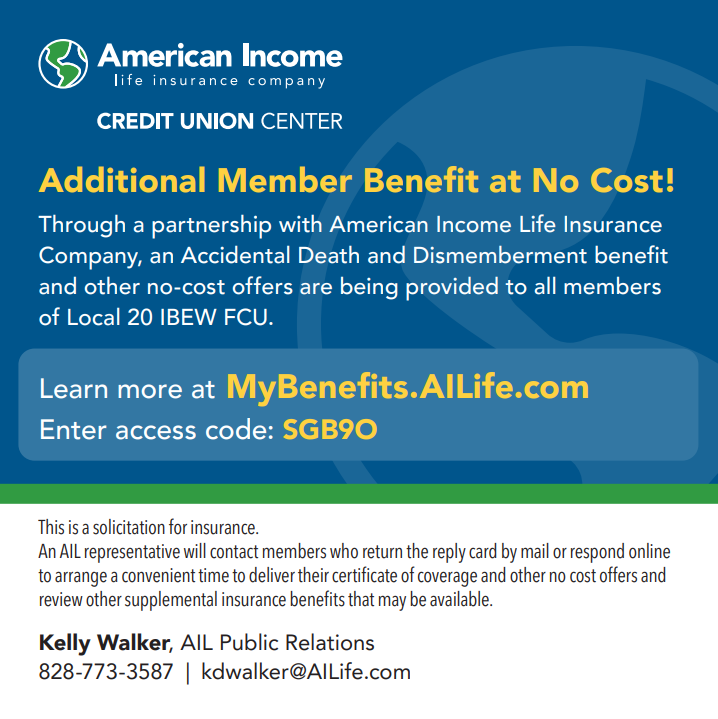 Local 20 IBEW Federal Credit Union