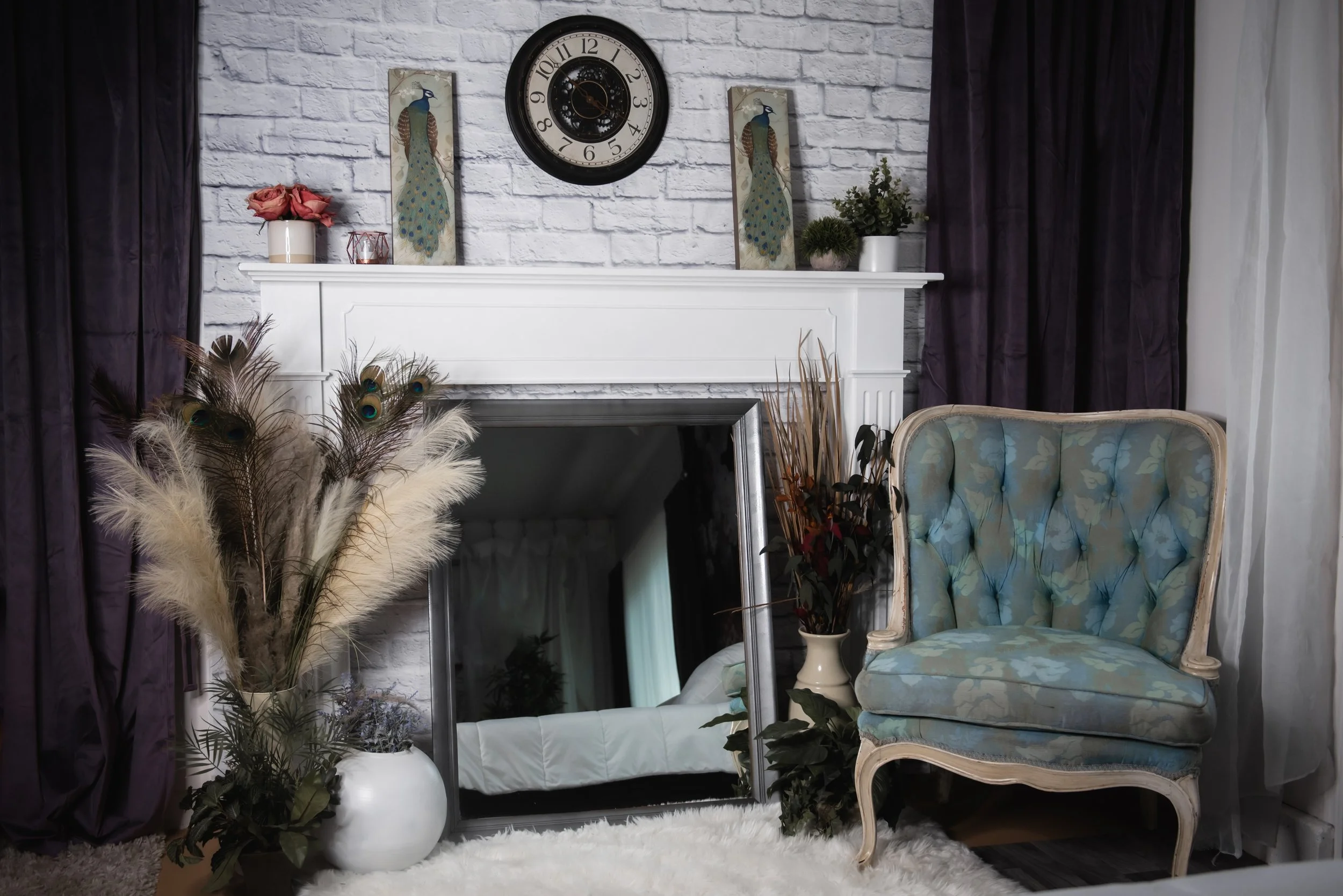 Studio Set Series: The Fireplace ~ Boudoir Photography ~ Vancouver, WA ...