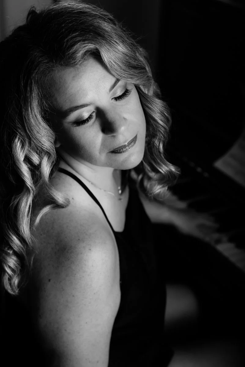 Studio Set Series: The Piano ~ Boudoir Photography ~ Vancouver, WA ...