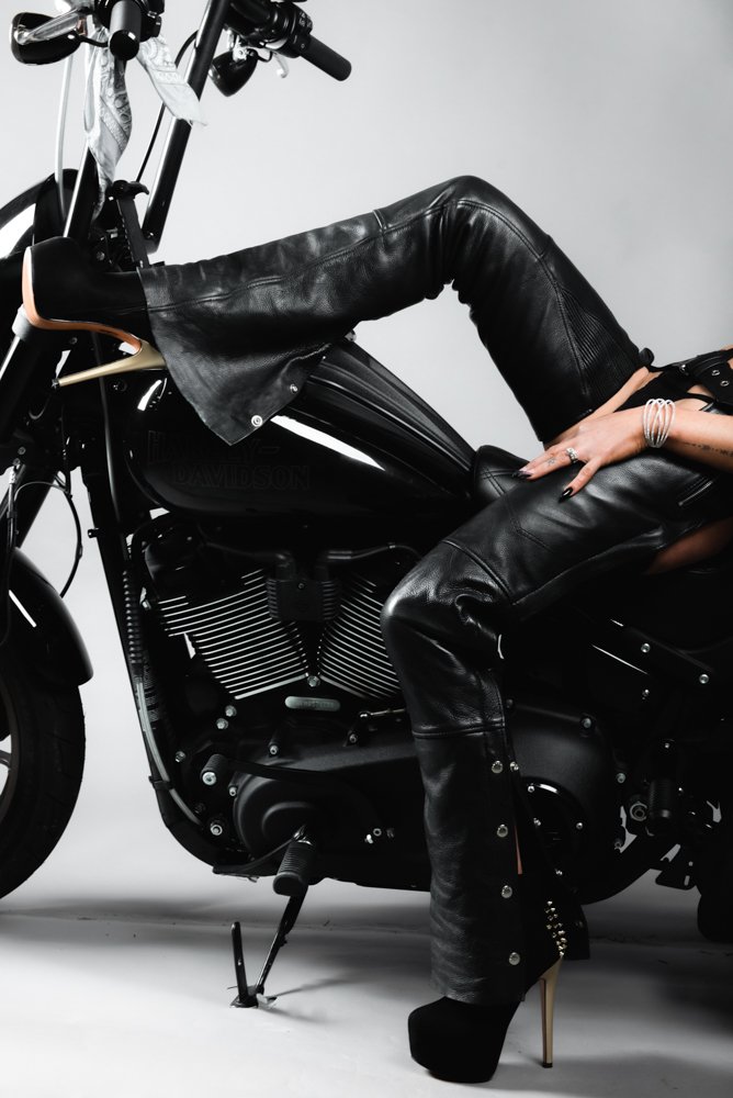 Leather & Lace ~ Motorcycle Boudoir ~ Vancouver, WA — Brittney Corey ...