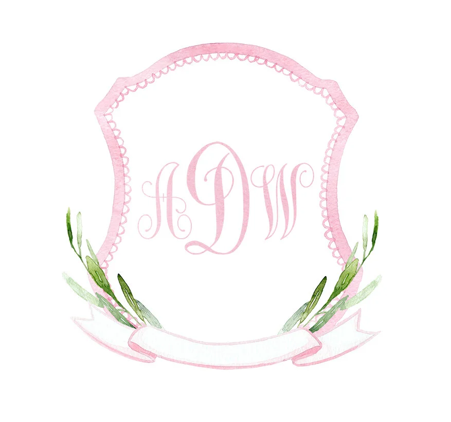 Customizable Wedding Crests — Ellen Davis Creative