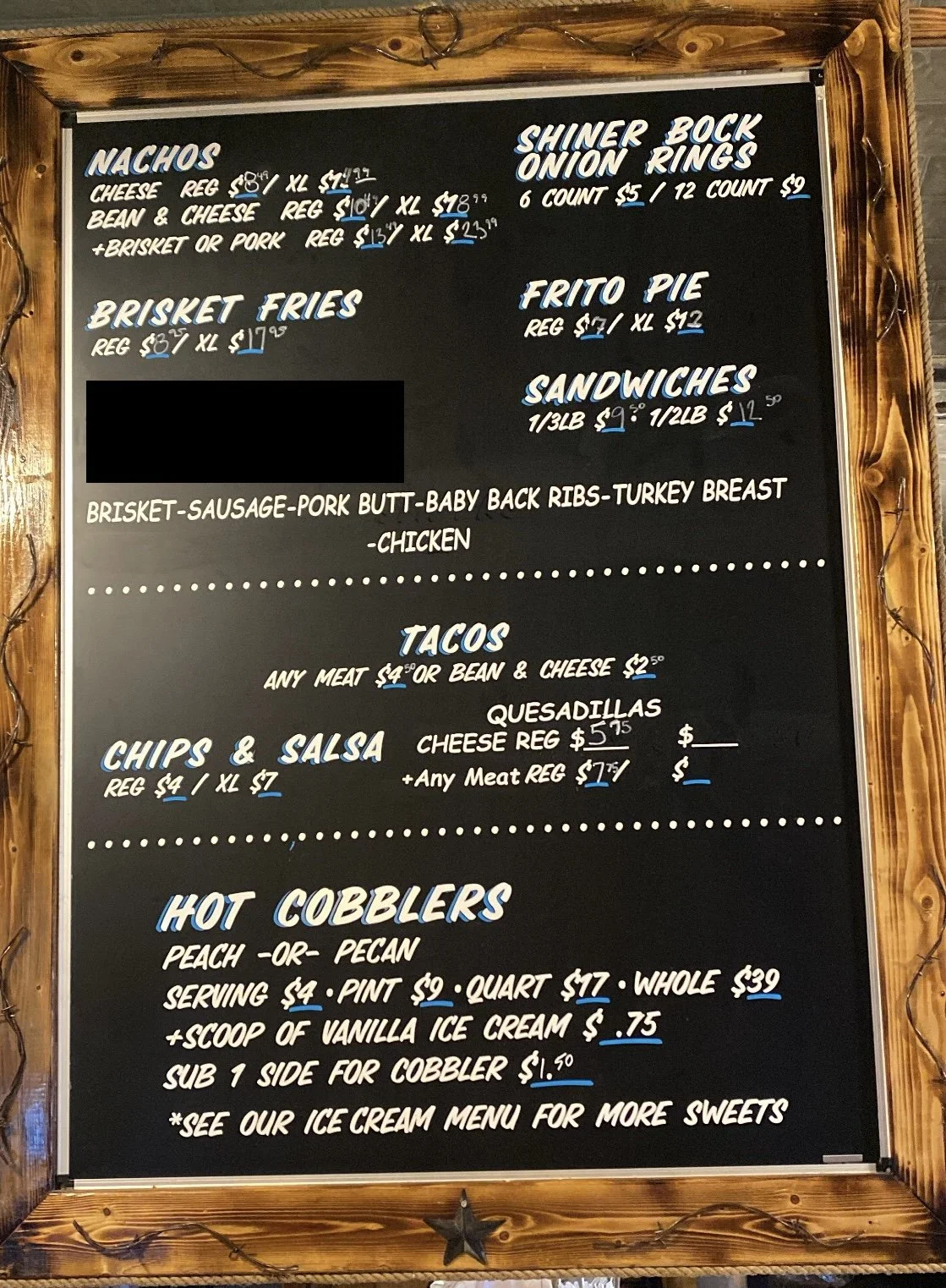 Menu — Texas Pride Barbecue