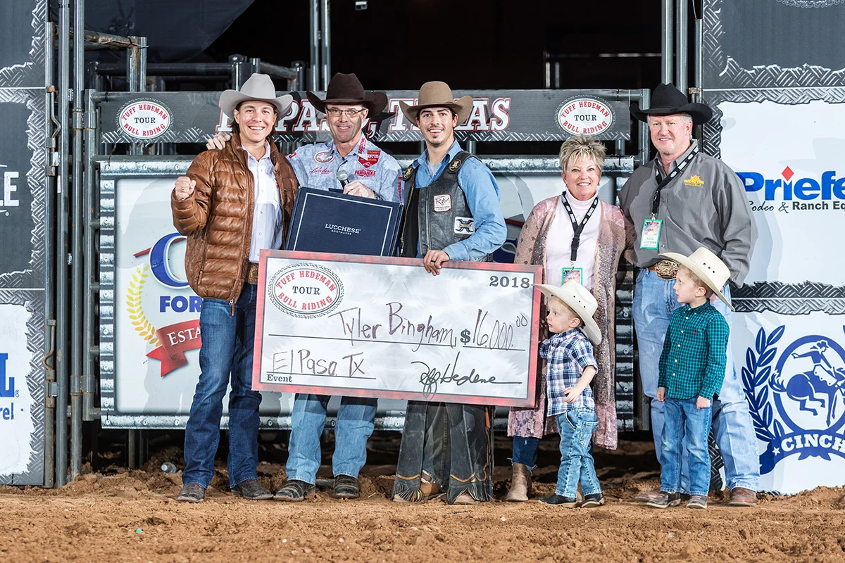 NFR Qualifier Profile Tyler Bingham — Tuff Hedeman Bull Riding