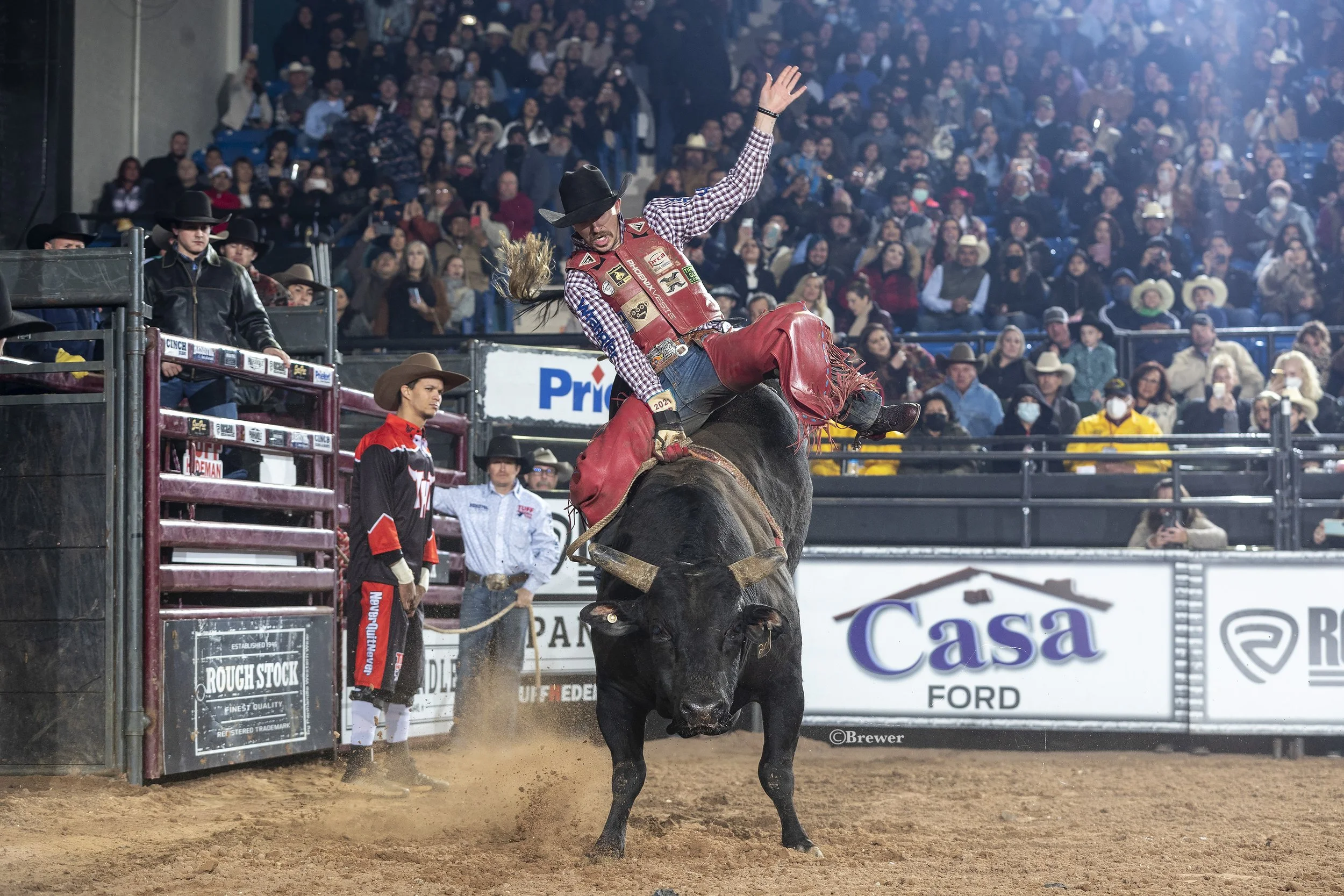 JARBOE DEBUTS IN EL PASO FOR THE WIN — Tuff Hedeman Bull Riding
