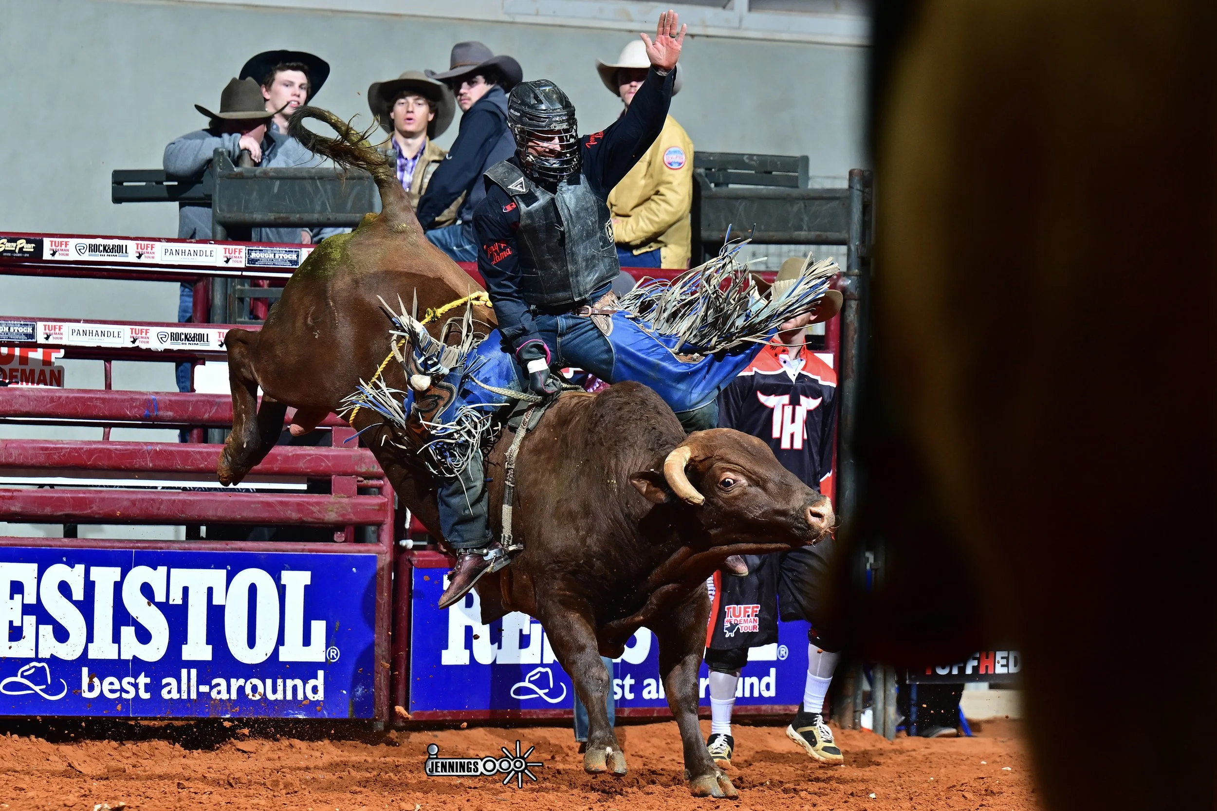 Stephenville bull rider goes 3 for 3 to win $27,000 in Hobbs — Tuff ...