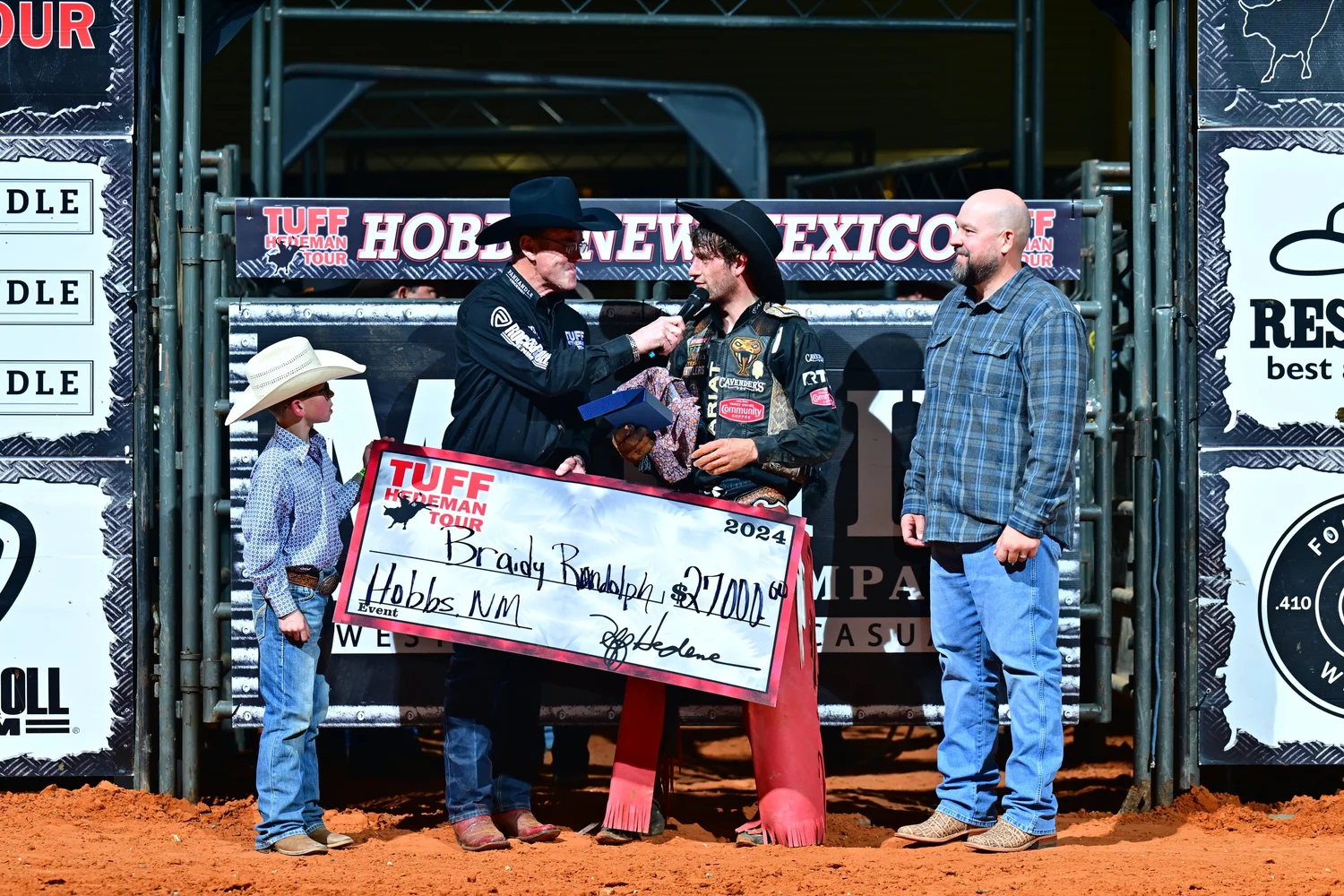 Stephenville bull rider goes 3 for 3 to win $27,000 in Hobbs — Tuff ...