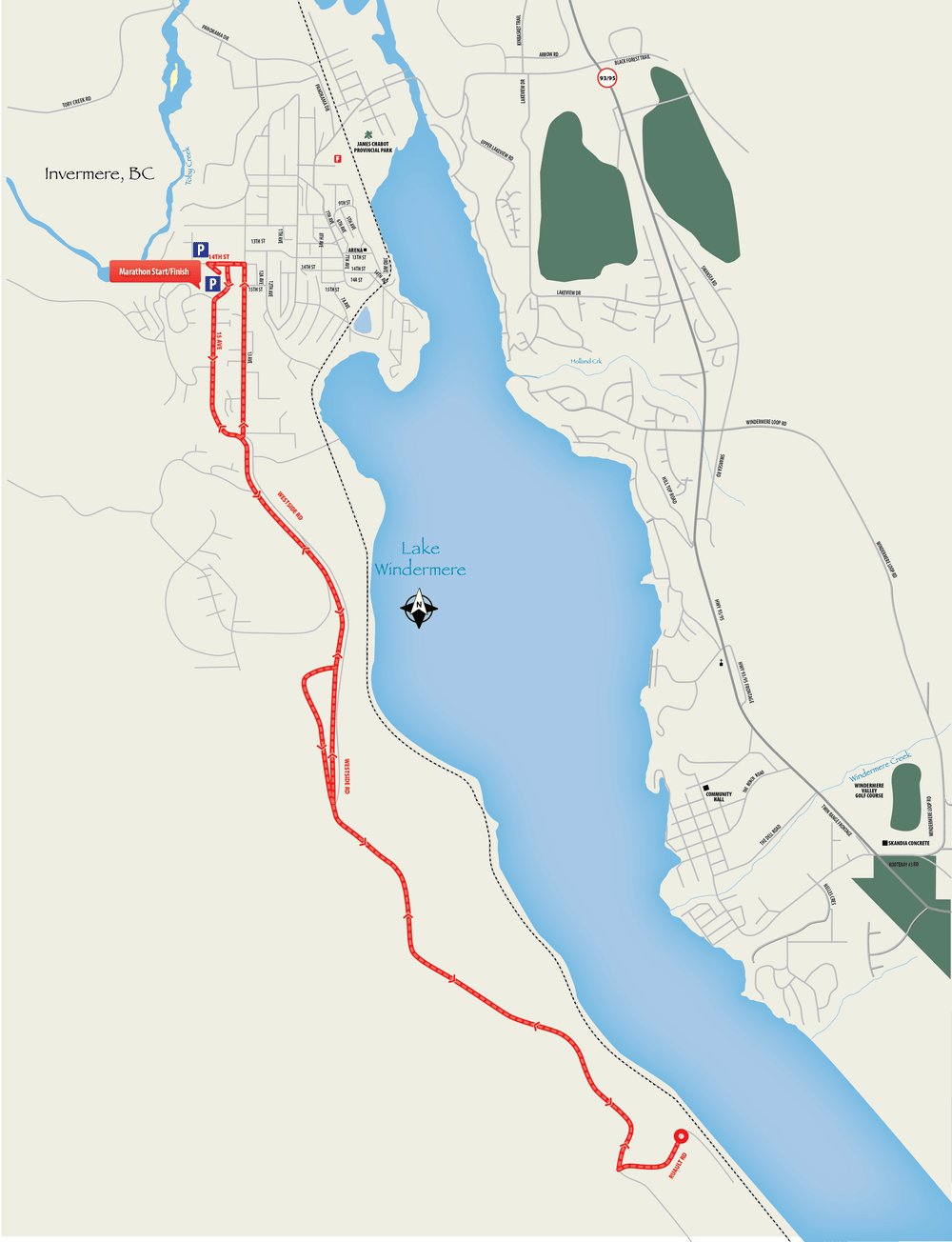 Half Marathon — Loop the Lake