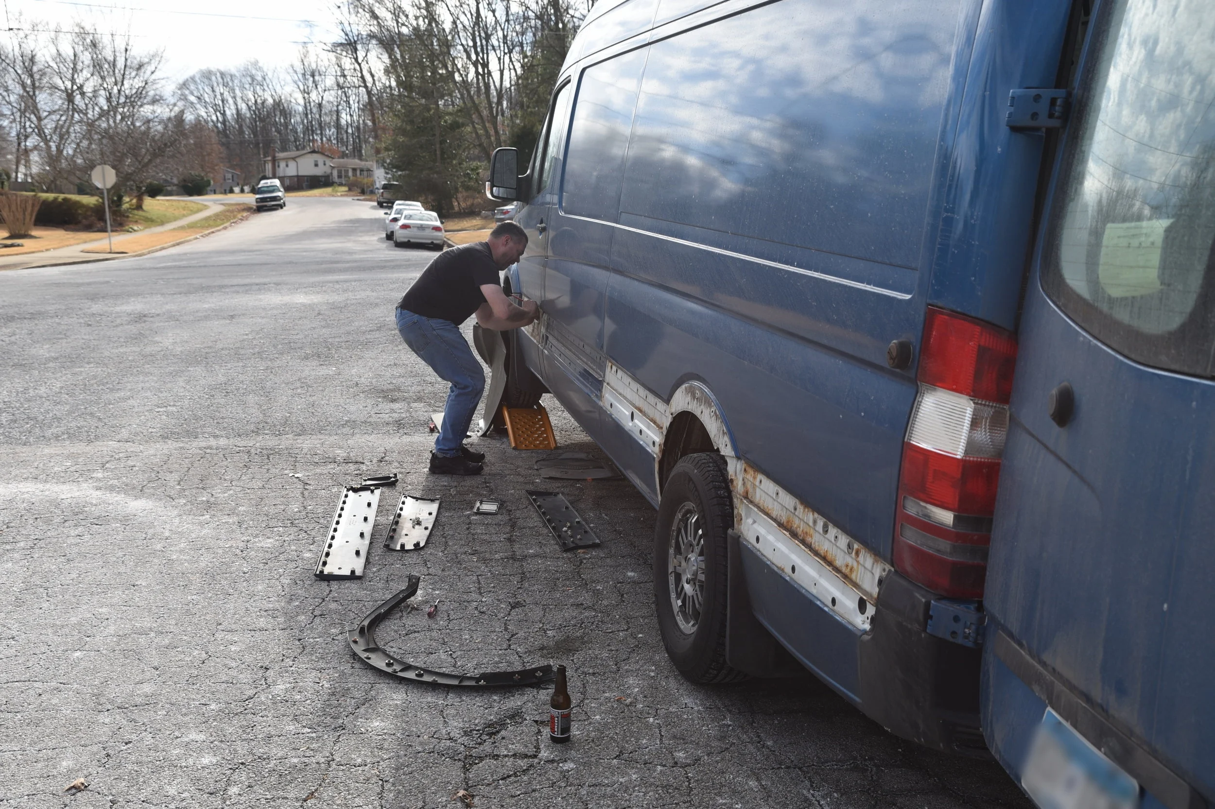 How to Deal with Rust on Your Sprinter Van — The Vanimals