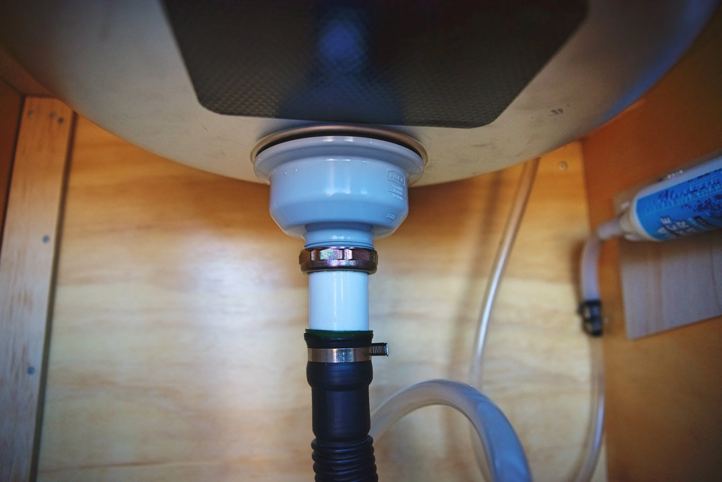 Installing Our Sink and Fresh Water System in Our Van — The Vanimals