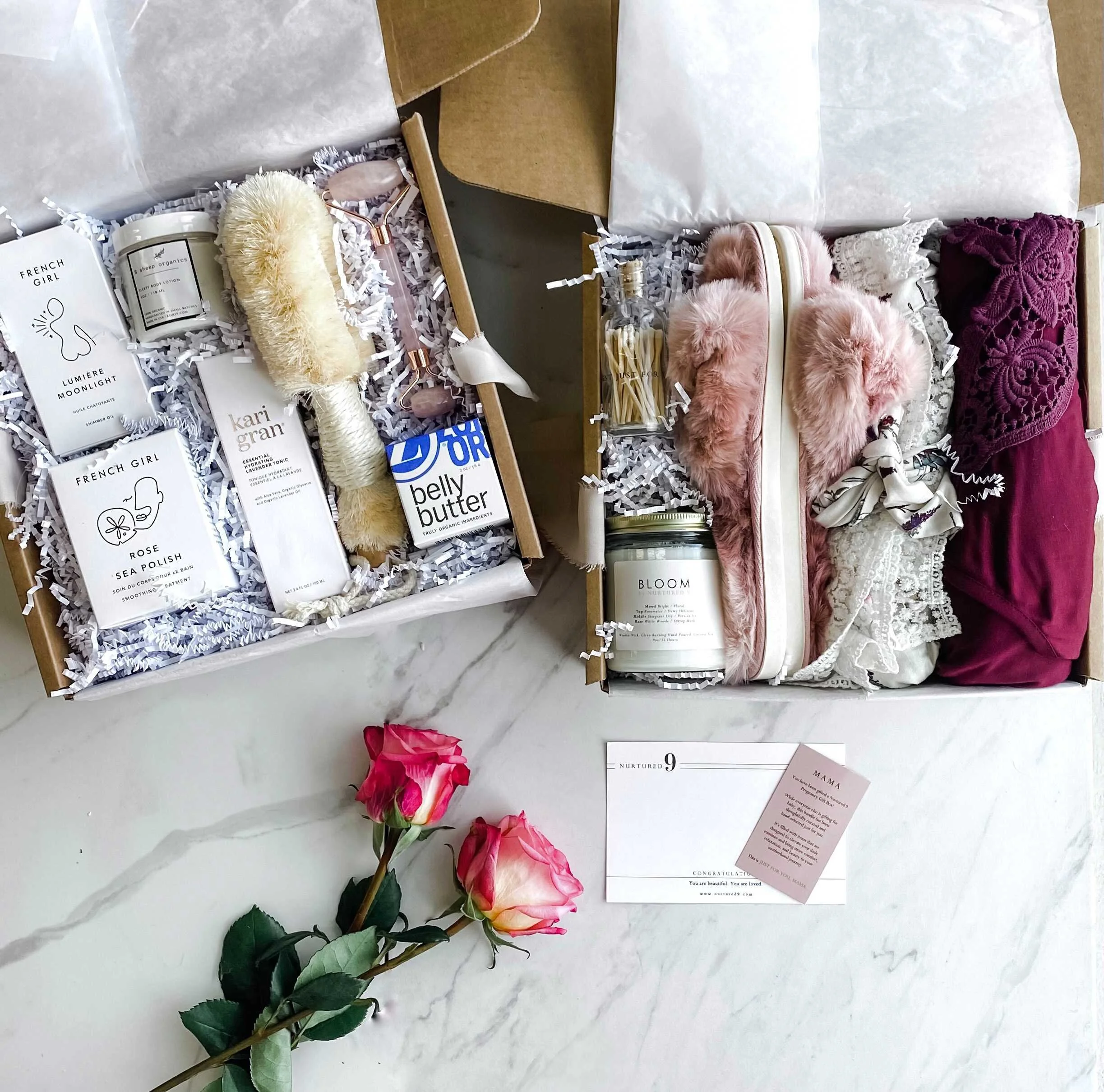 Nurtured 9 Pregnancy Gift Boxes