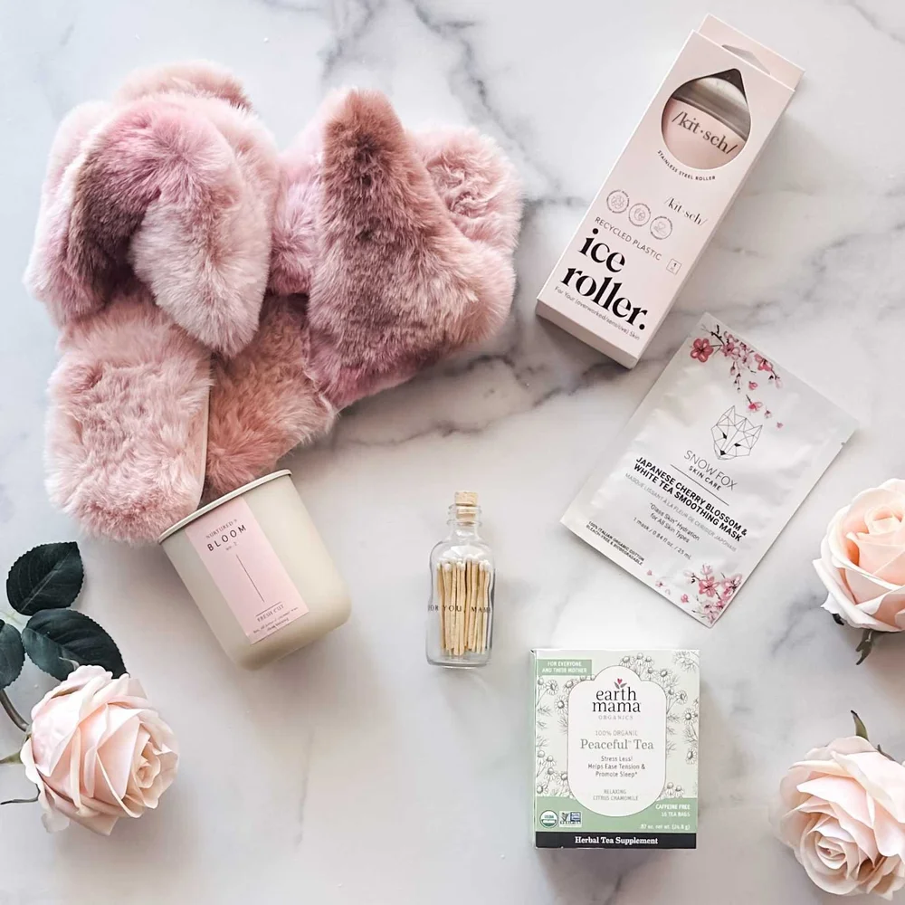 New Mom Home Spa Gift Basket - Relaxation Kit | Nurtured 9 — NURTURED 9