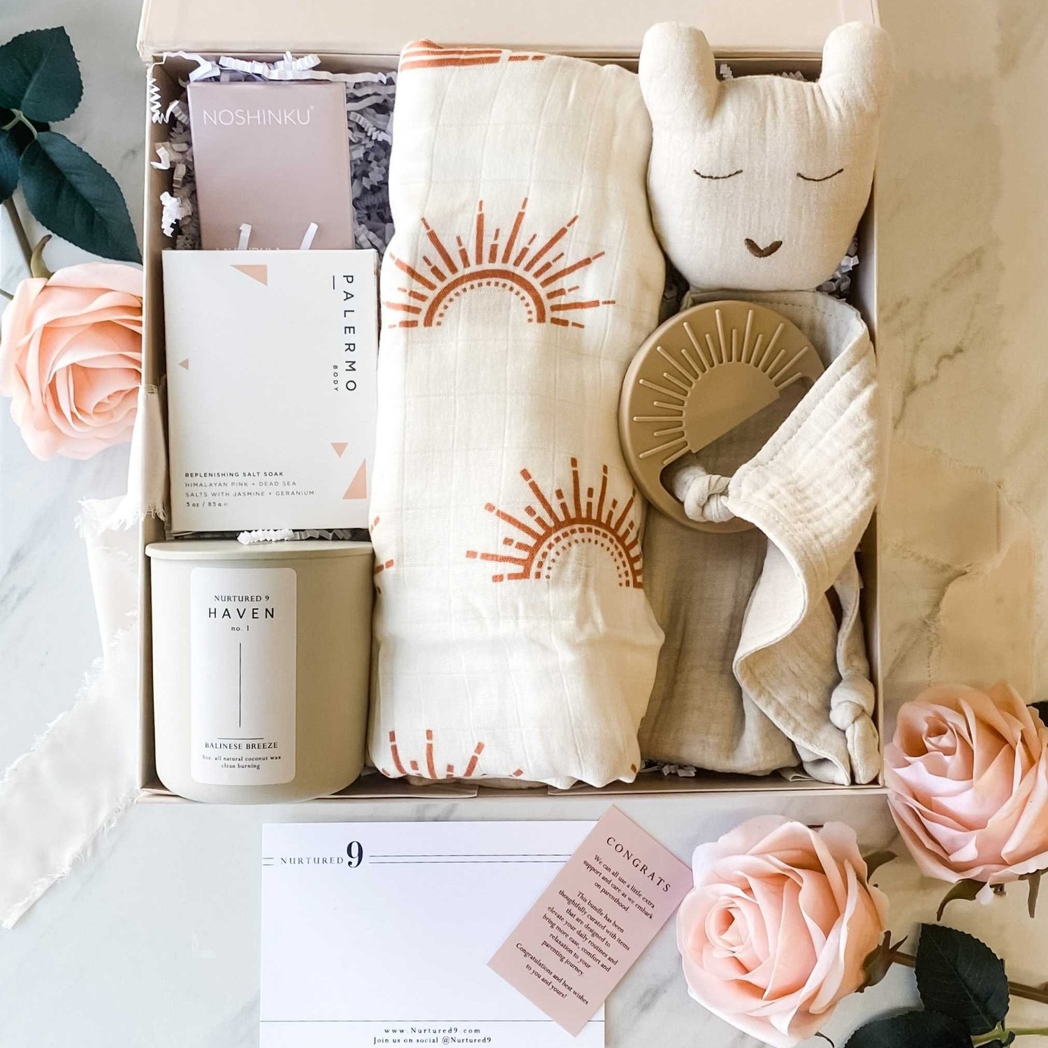 Nurtured 9 Pregnancy Gift Boxes