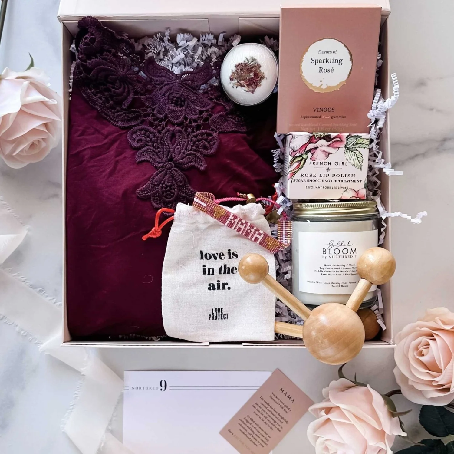 The Peaceful Postpartum Gift Box - Care Package for New Mom — NURTURED 9