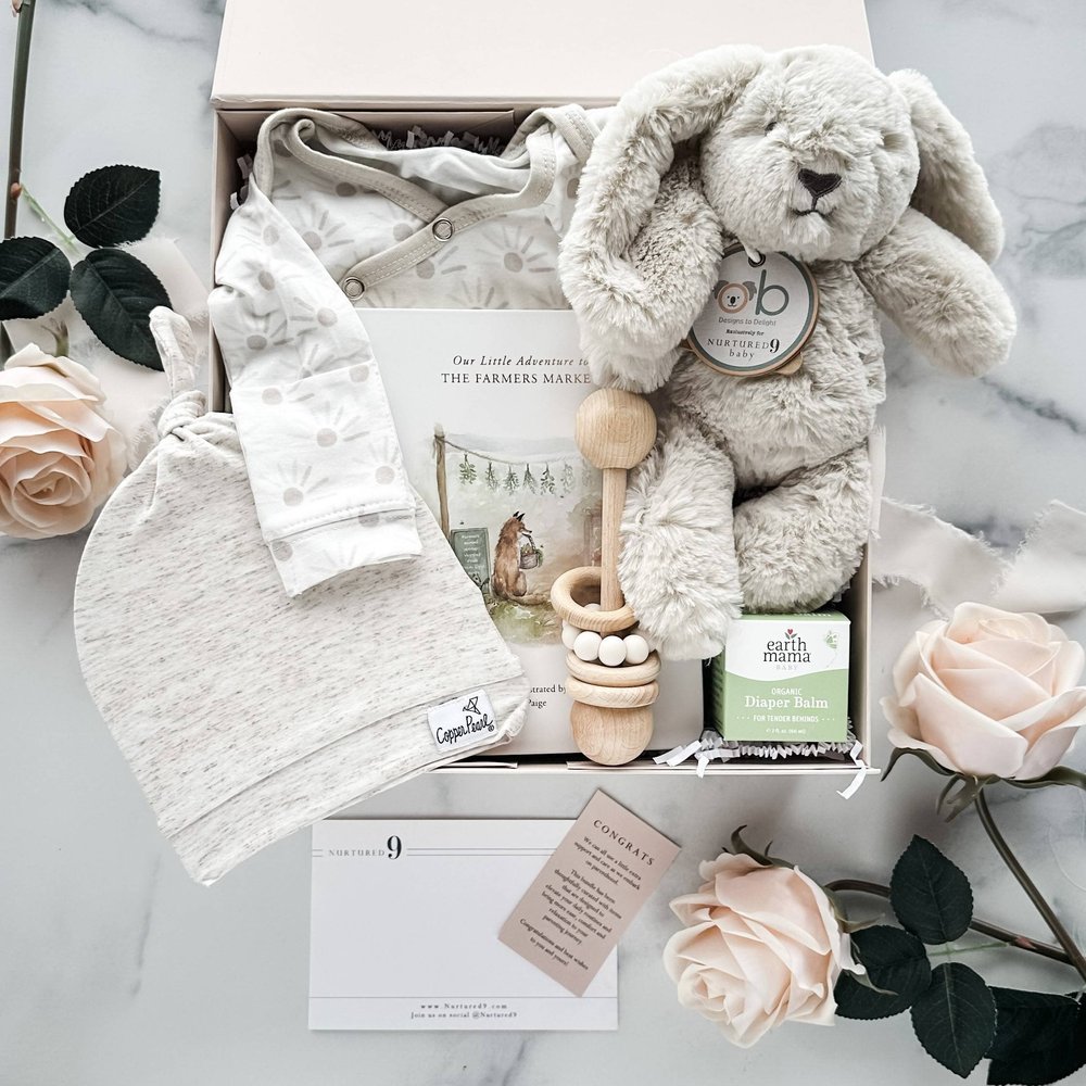 The Peaceful Postpartum Gift Box - Care Package for New Mom — NURTURED 9