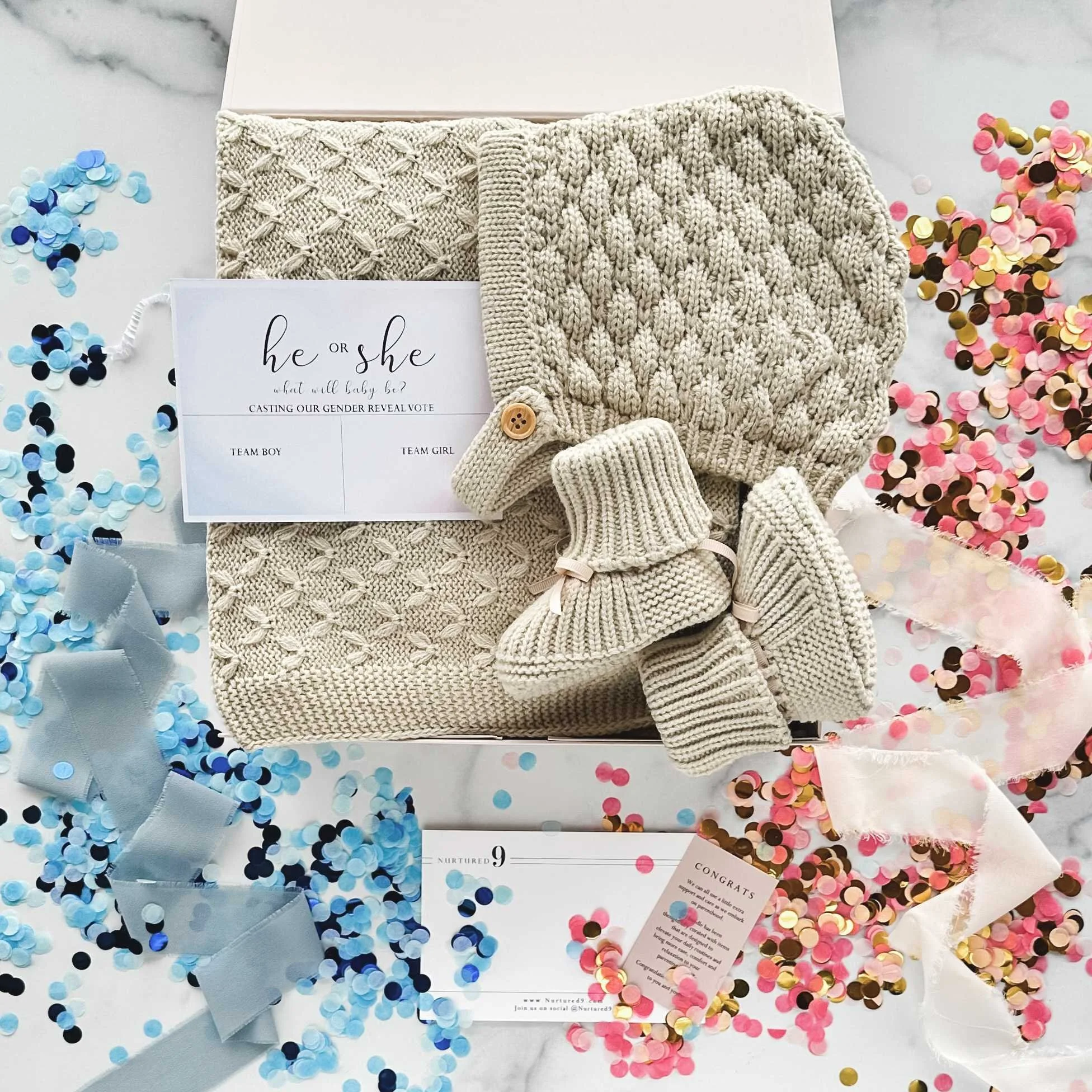 Cute Gender Reveal Party Gift Ideas for Moms | Nurtured 9