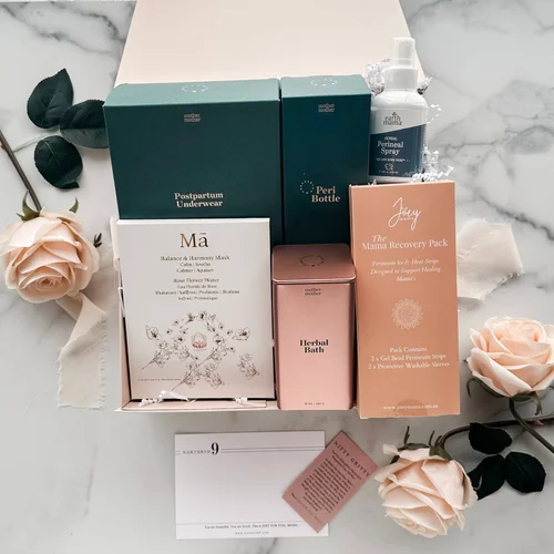 The Peaceful Postpartum Gift Box - Care Package for New Mom — NURTURED 9