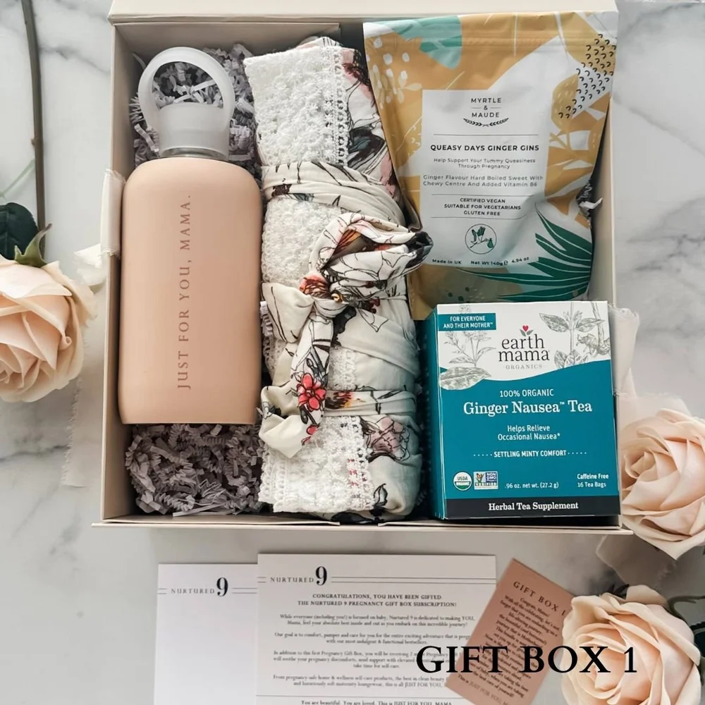 Nurtured 9 Pregnancy Gift Boxes