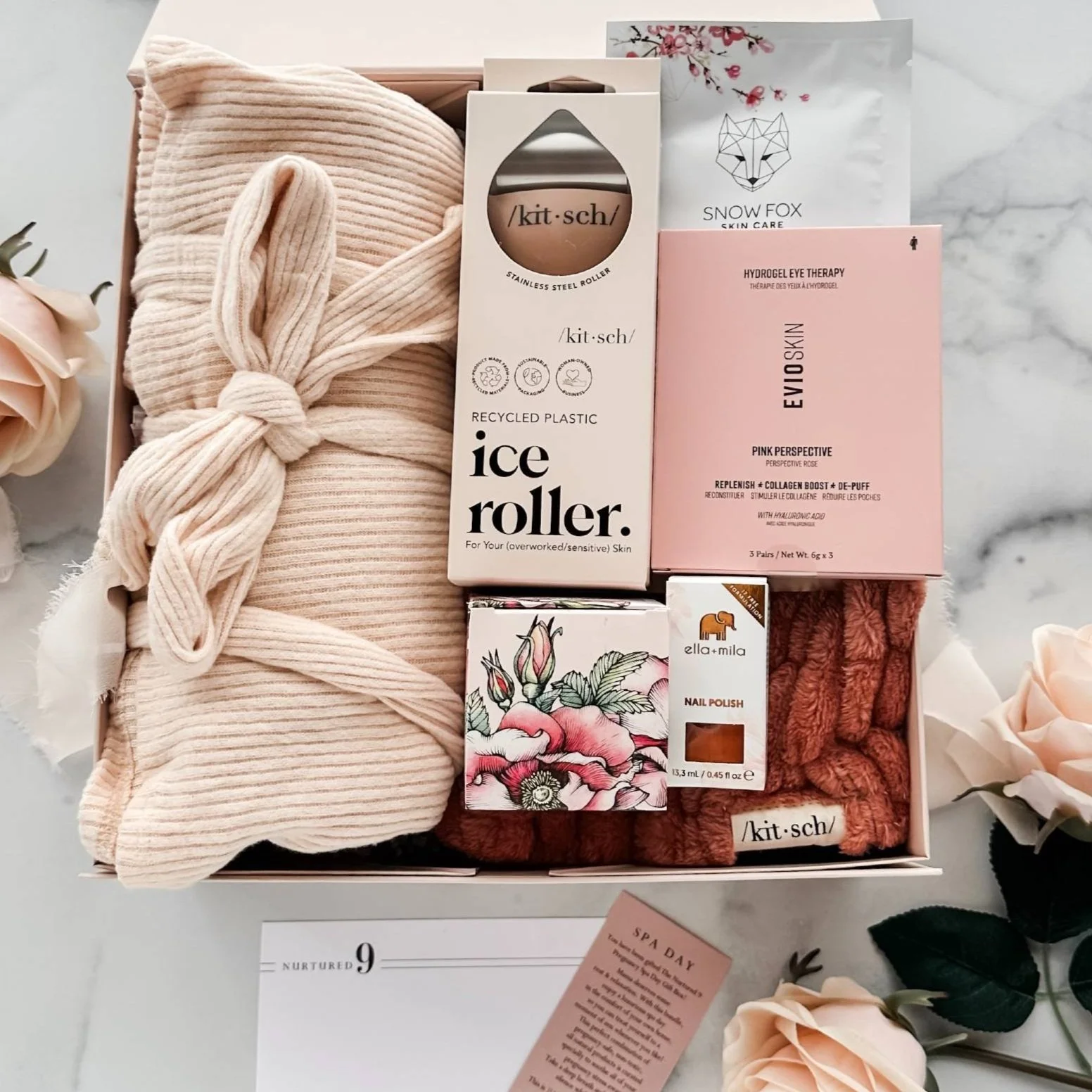 The Peaceful Postpartum Gift Box - Care Package for New Mom — NURTURED 9