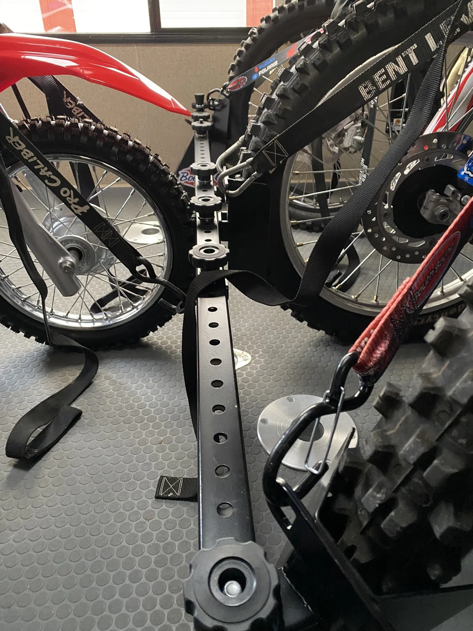 Bolt It On Dirt Bike Motorcycle Tie Down Rack System - Gen 2