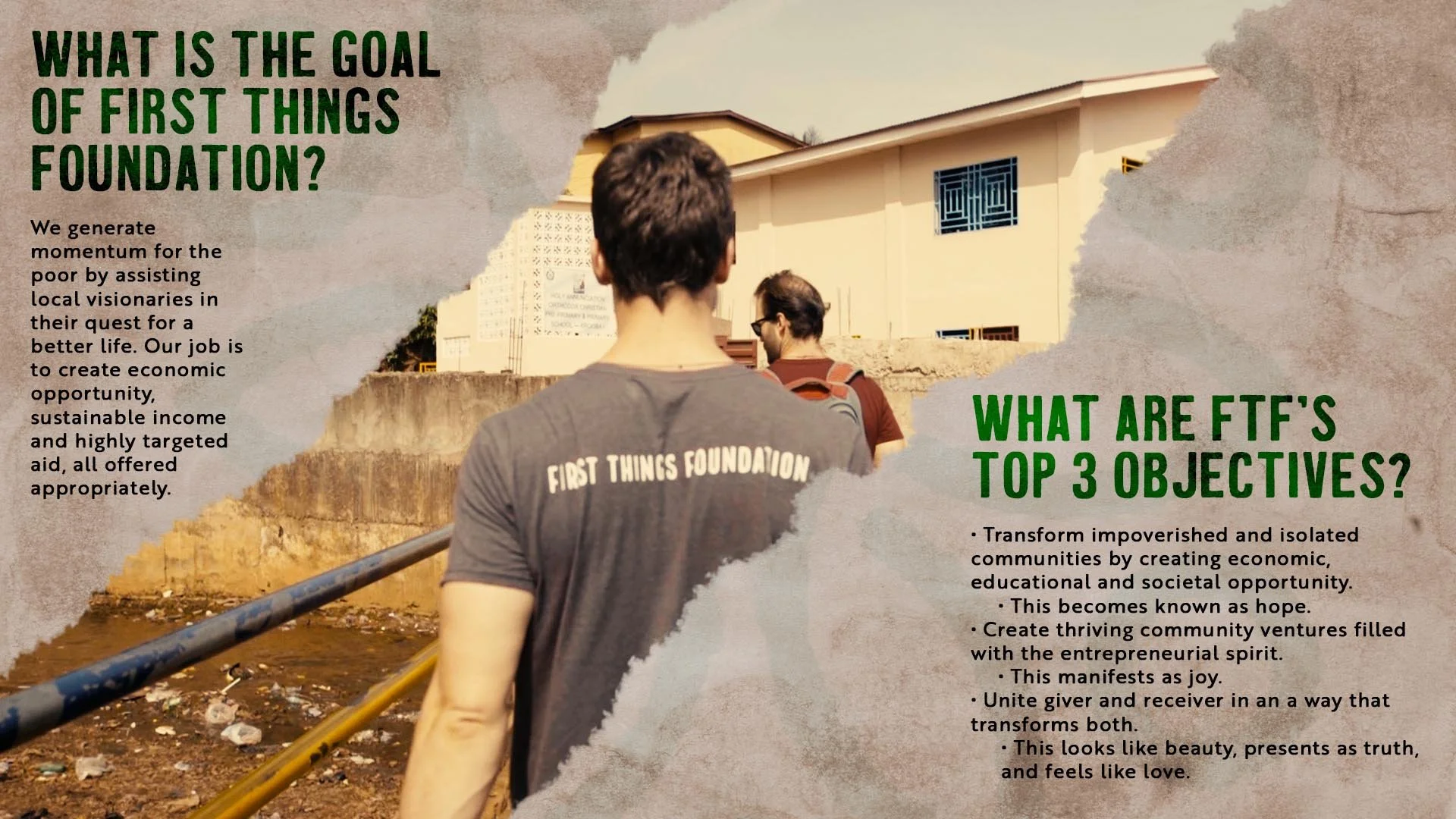 Welcome! — First Things Foundation