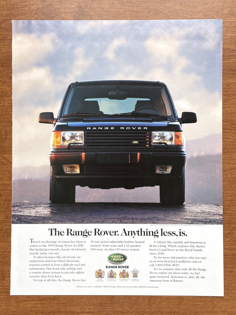 New Range Rover Ad