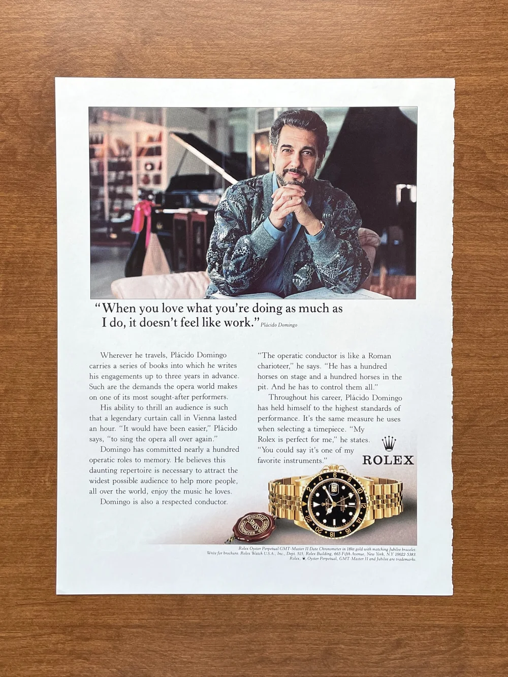 Rolex Ad
