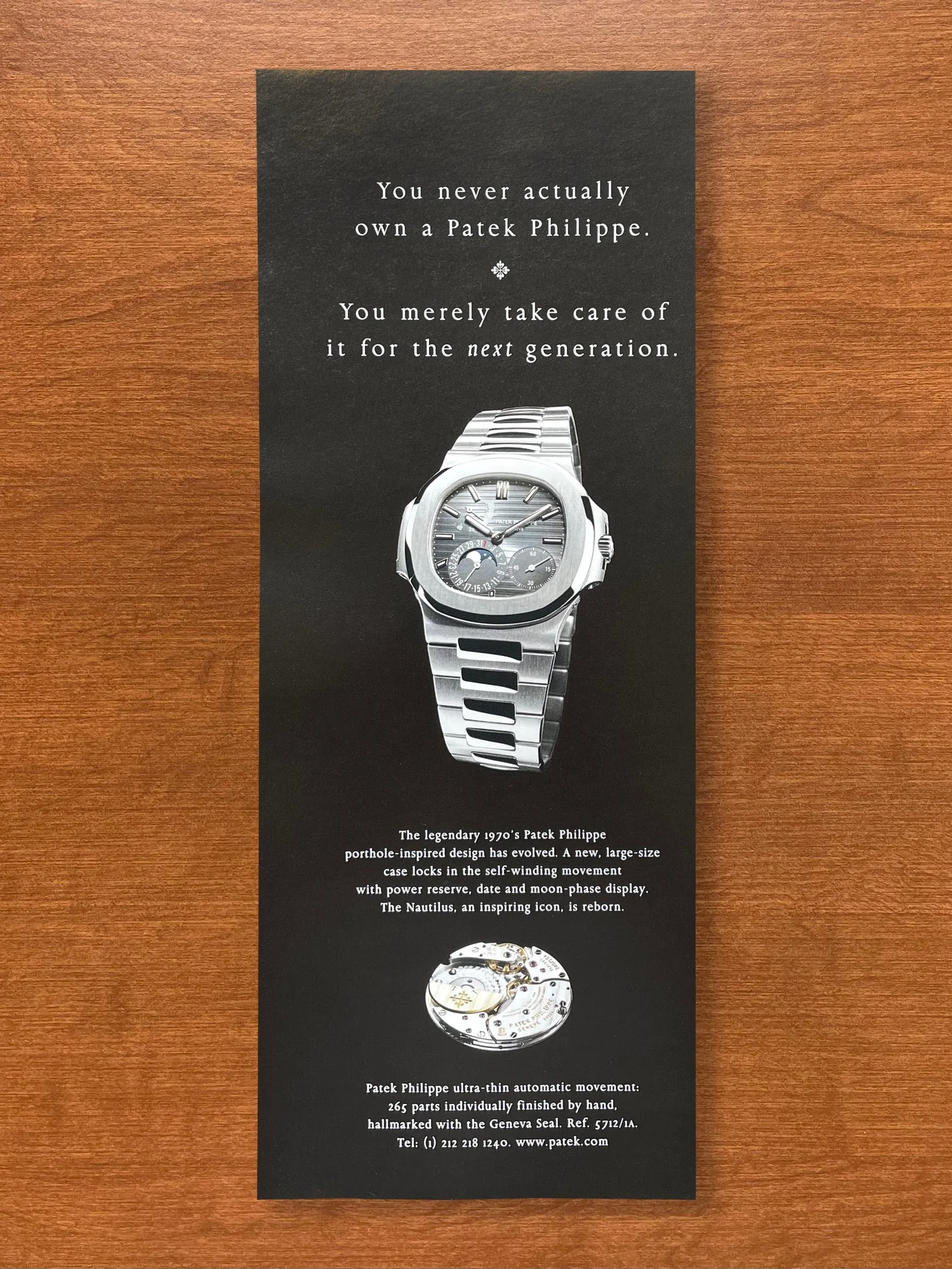 Patek Watch Ads