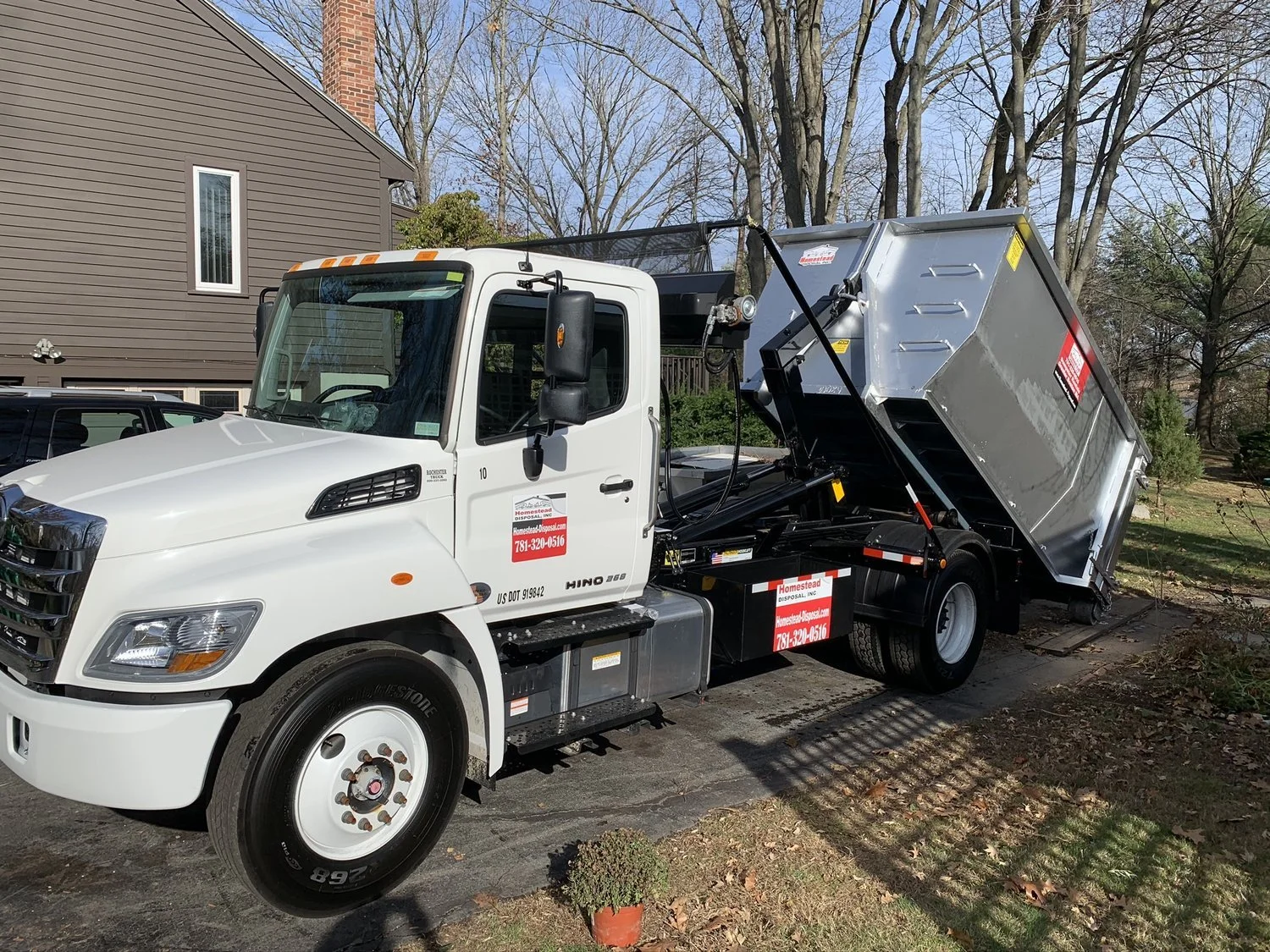 15 yard dumpster rental — Homestead Disposal, Inc Dumpster Rentals