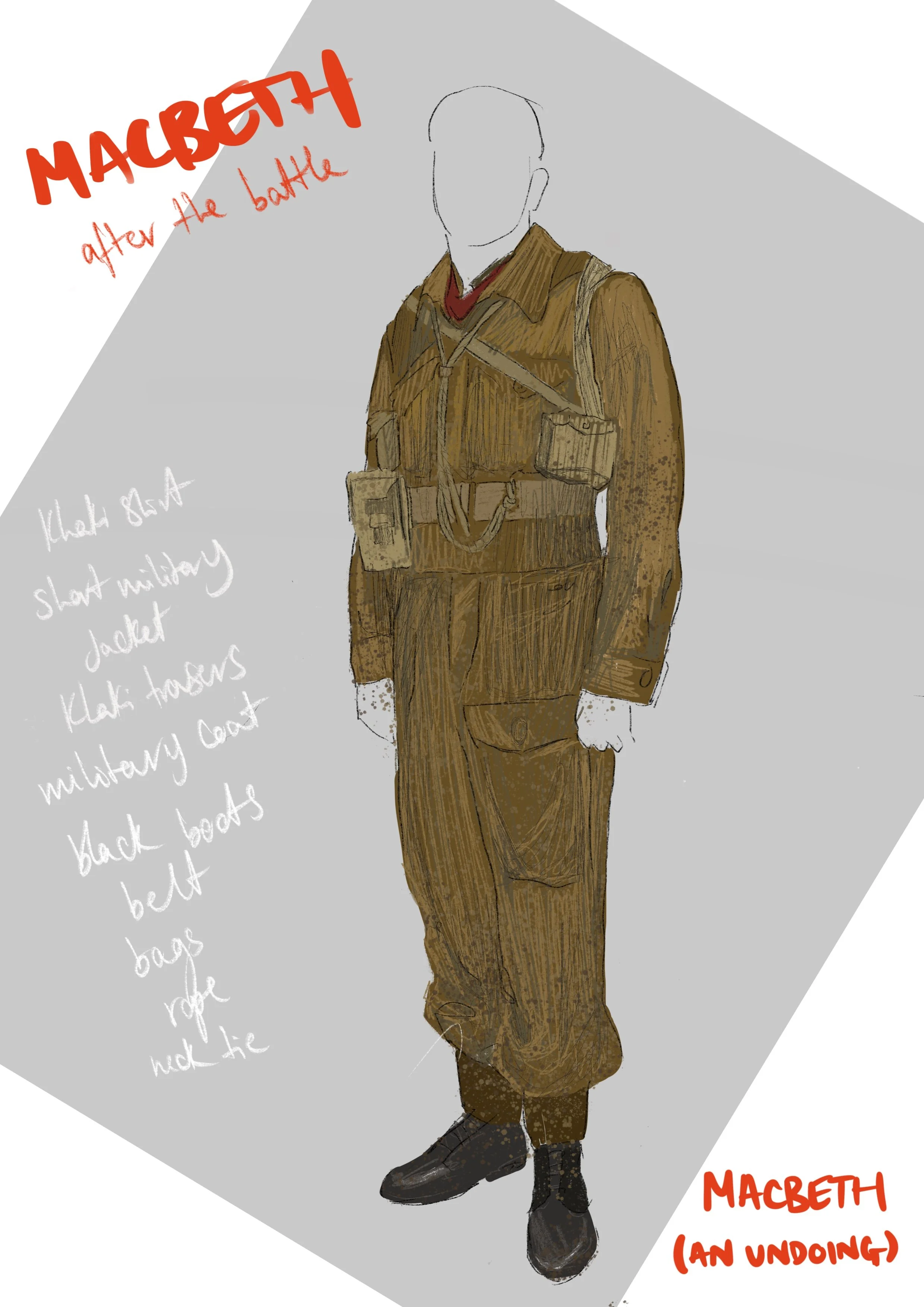 Macbeth (an undoing) Sketchbook — Alex Berry Set & Costume Design
