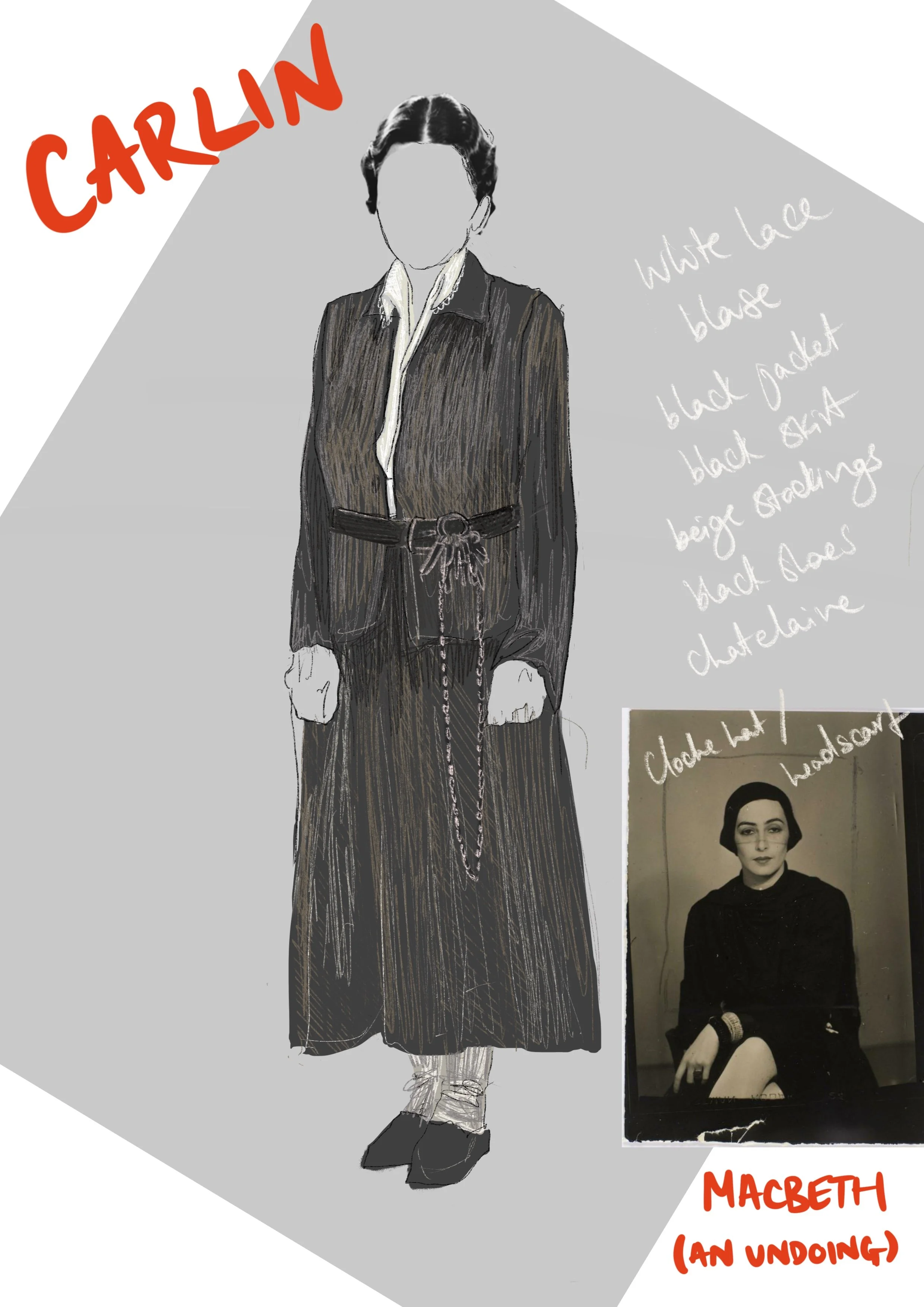 Macbeth (an undoing) Sketchbook — Alex Berry Set & Costume Design