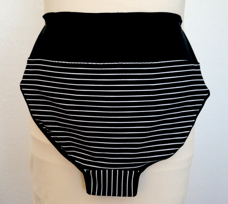 Stripe Bra and Brief Set — LilypaDesigns