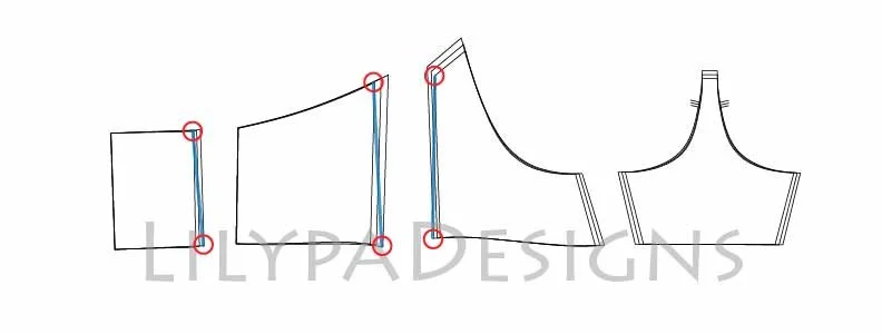 Grading Between Cup Sizes — LilypaDesigns
