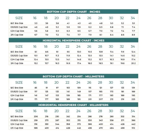 Clothing Size Chart — LilypaDesigns